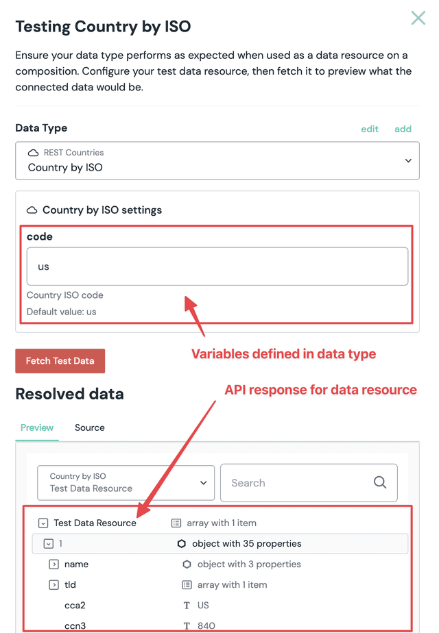 Data source set up and data modeling | Uniform DXP documentation