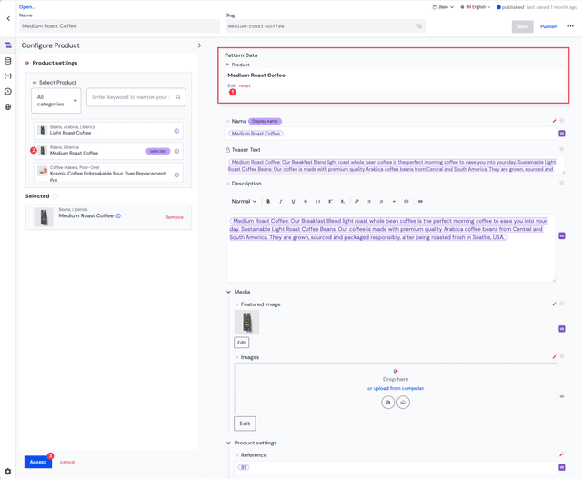 Entry patterns in Uniform | Uniform DXP documentation