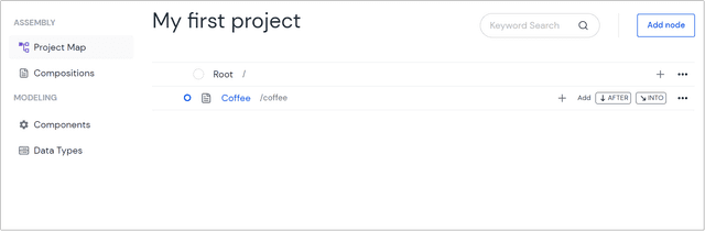Project maps | Uniform DXP documentation